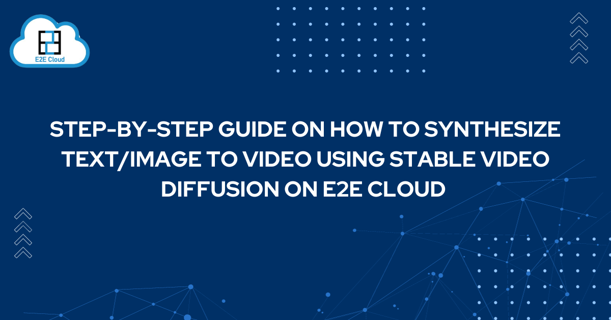 Guide on Synthesizing text/image to video using Stable Diffusion
